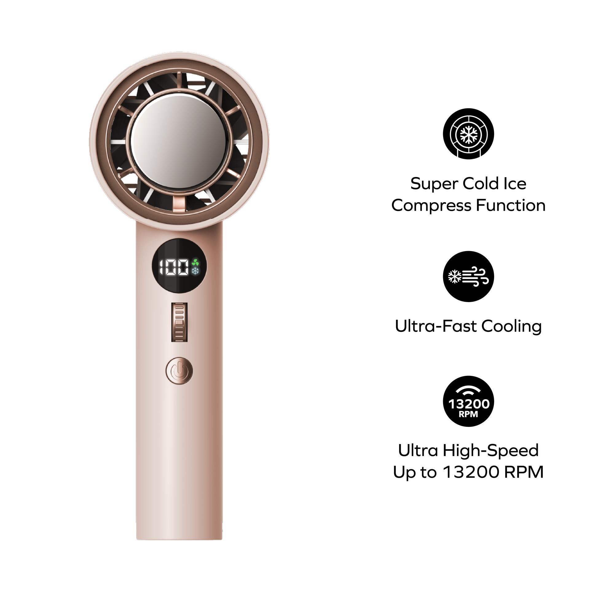 MOMAX 1°GO PORTABLE ICY COOLING FAN | Space.ae