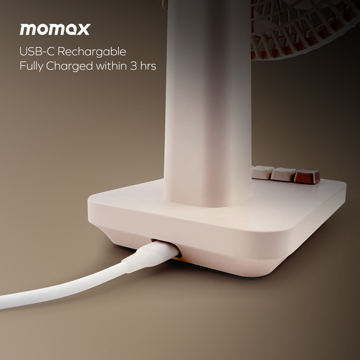 MOMAX 1°POD MINI DESKTOP FAN | Space.ae
