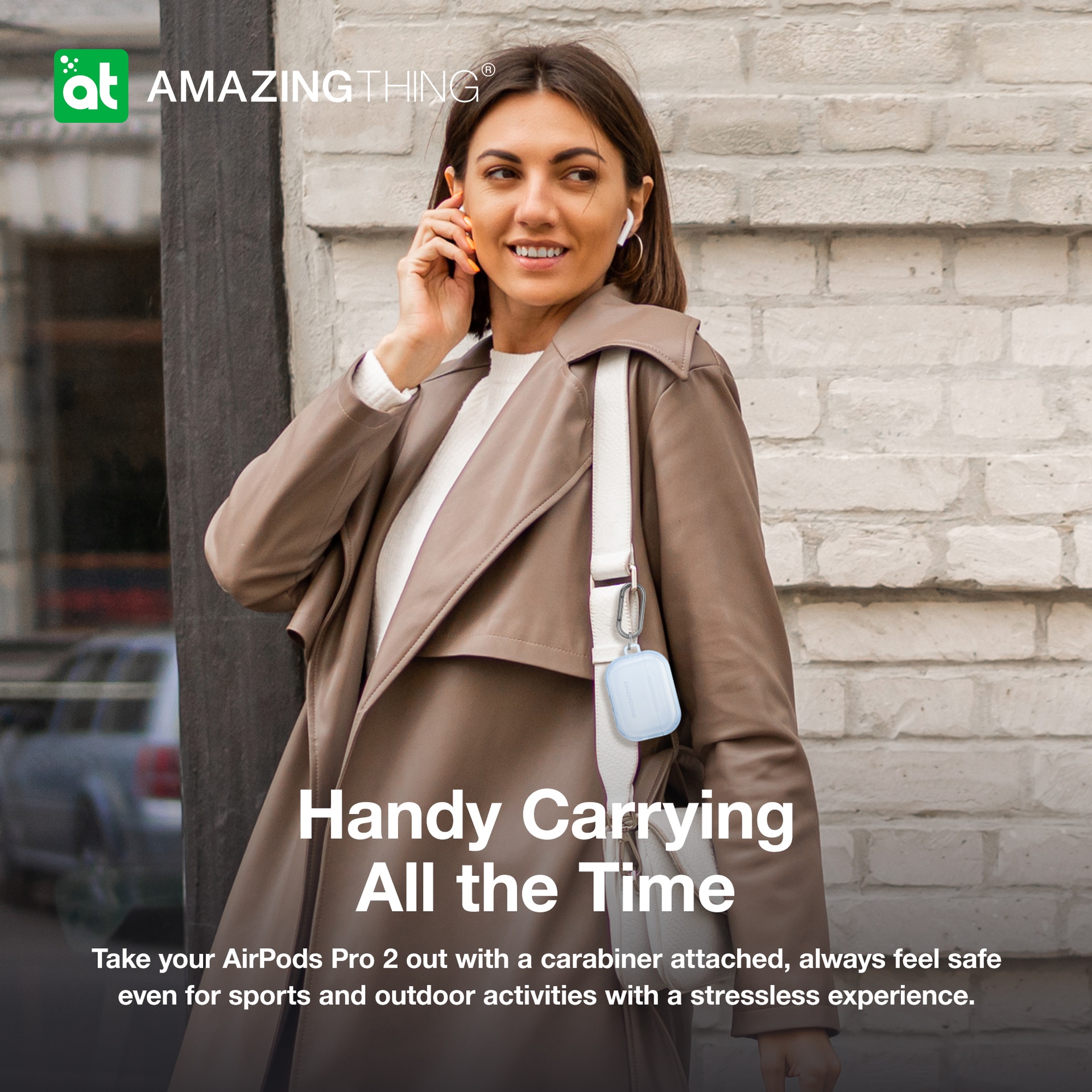 AT MINIMAL CASE FOR AIRPODS PRO 2 2022 | Space.ae