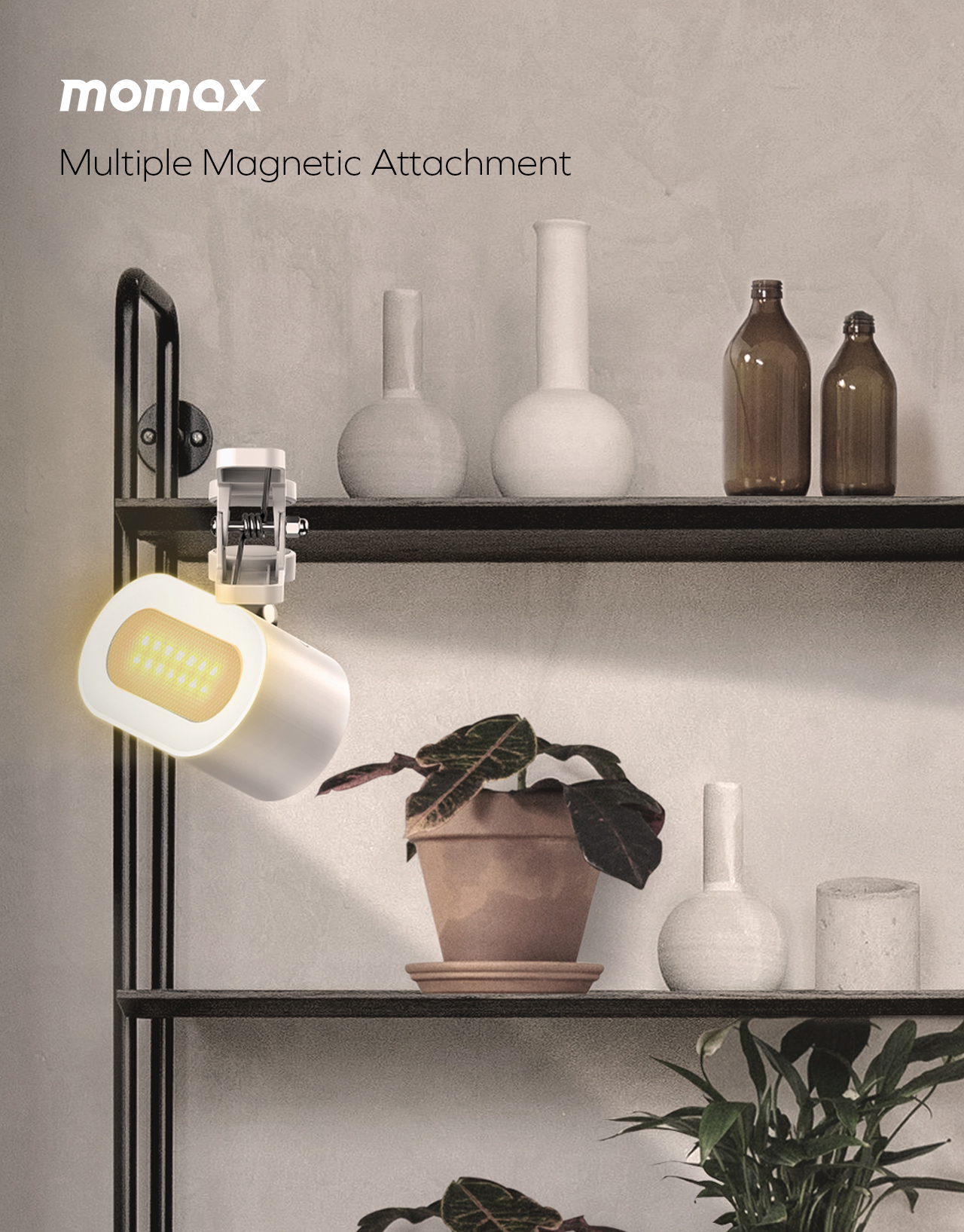 MOMAX SNAPLUX MOOD PORTABLE LED MOOD LIGHT | Space.ae