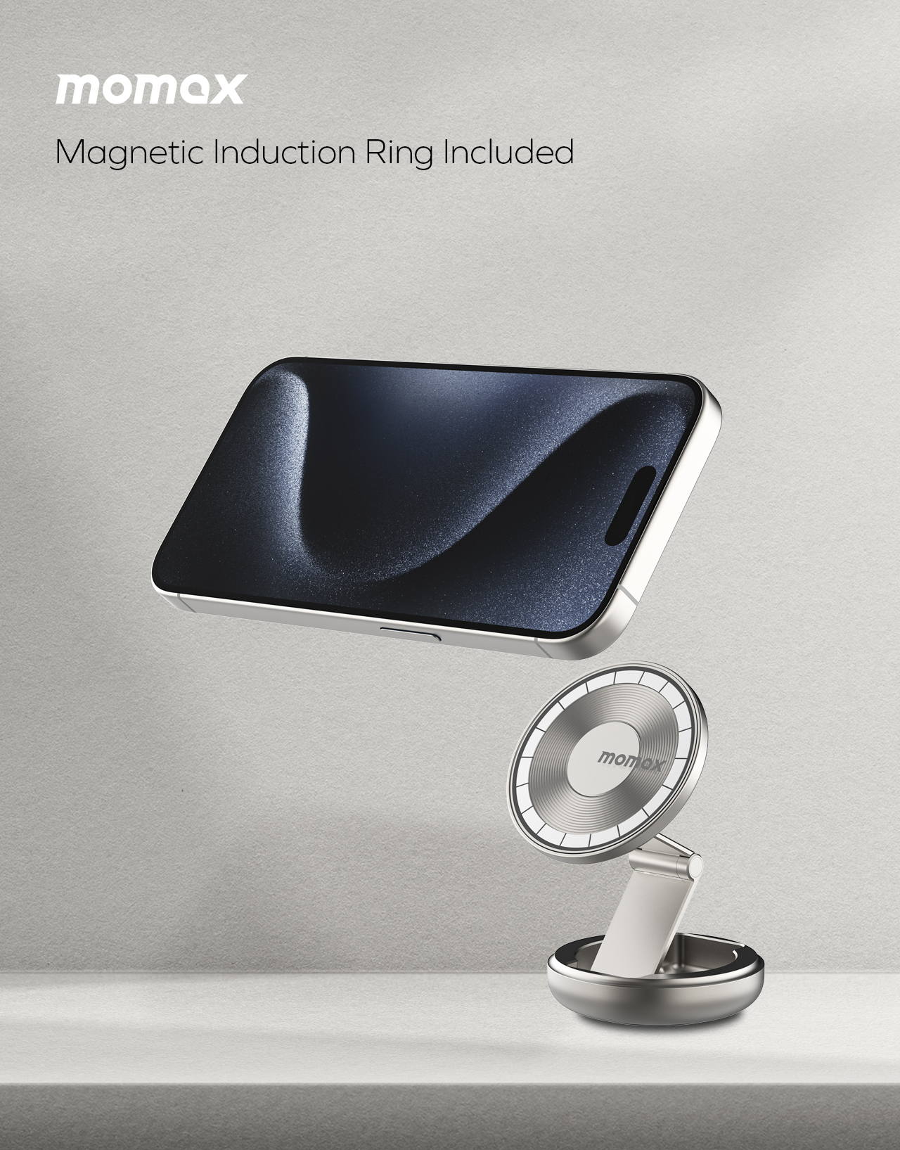 MOMAX PAC MOUNT MULTI-USE MAGNETIC CAR MOUNT | Space.ae