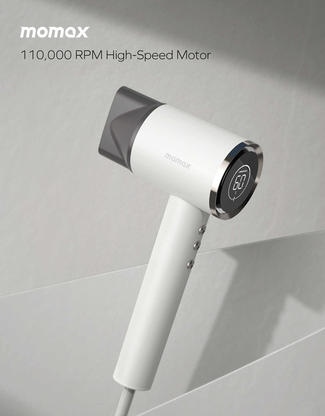 MOMAX ULTRA HAIR ULTRA-SPEED ION HAIR DRYER | Space.ae