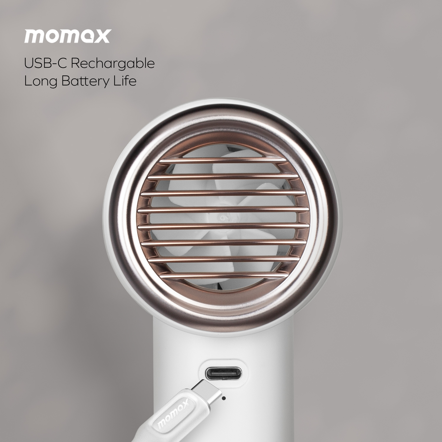 MOMAX ULTRA FREEZE PORTABLE ICY COOLING FAN | Space.ae