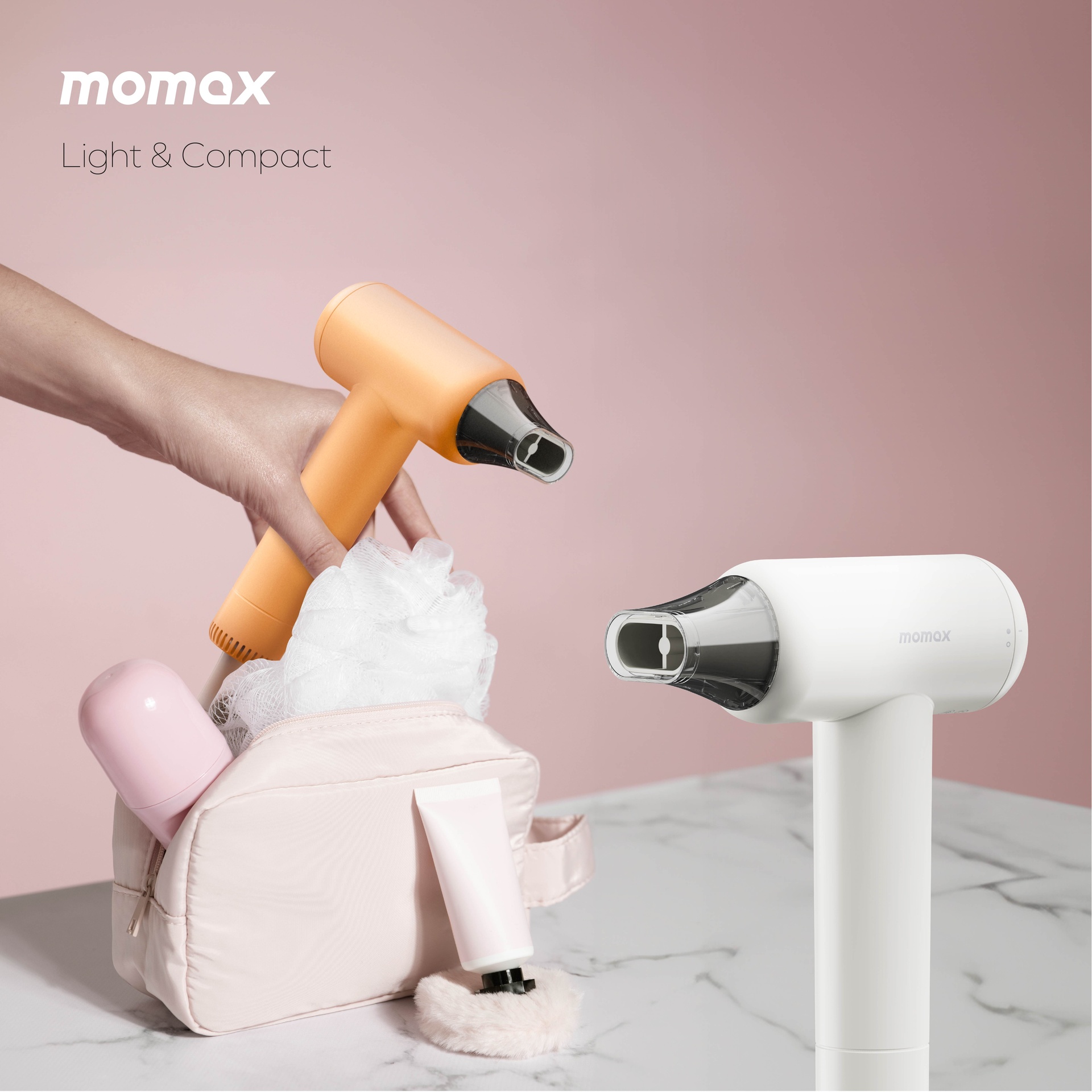 MOMAX 1-CARE HAIR MINI ULTRA SPEED ION HAIR DRYER | Space.ae