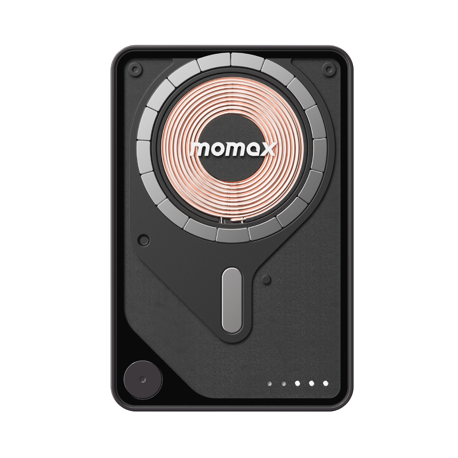 MOMAX 1-POWER X PRO 5000mAh MAGNETIC WIRELESS POWER BANK WITH STAND AND ...