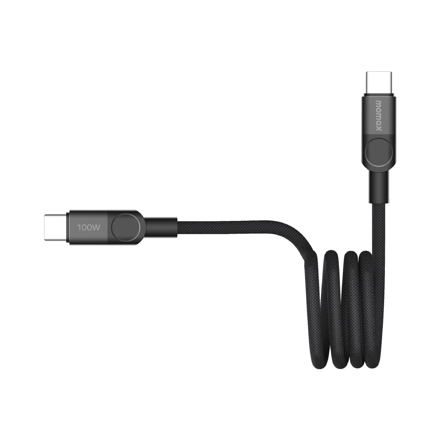 MOMAX MAG LINK 100W USB-C TO USB-C MAGNETIC CABLE 1M | Space.ae