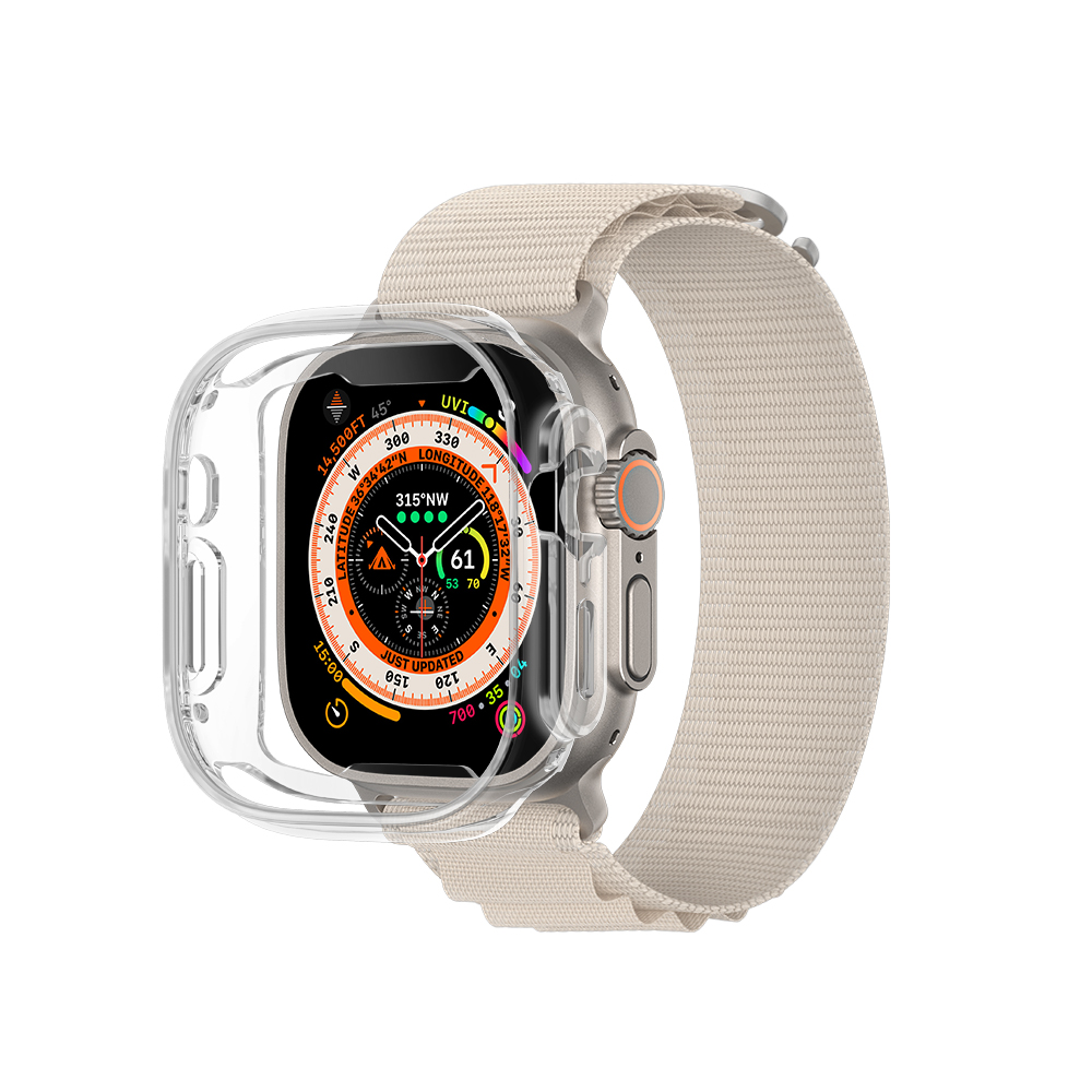 AT APPLE WATCH SERIES ULTRA MINIMAL DROP PROOF CASE 49MM | Space.ae