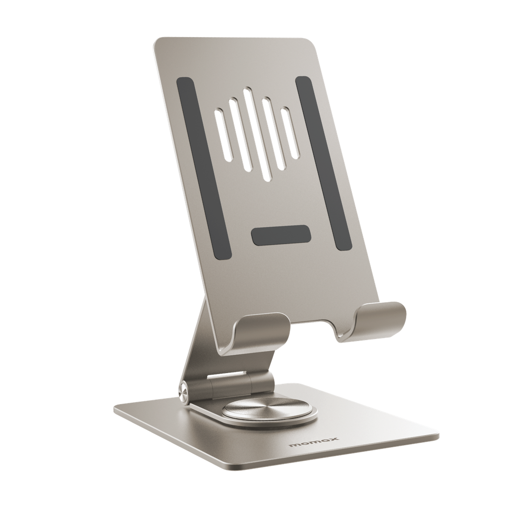 MOMAX FOLD STAND ROTATABLE PHONE AND TABLET STAND | Space.ae
